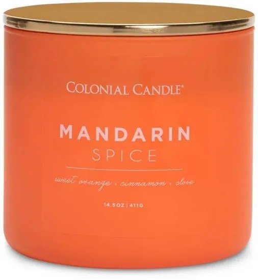 Colonial Candle svíčka Pop Of Color Mandarin Spice, 411 g