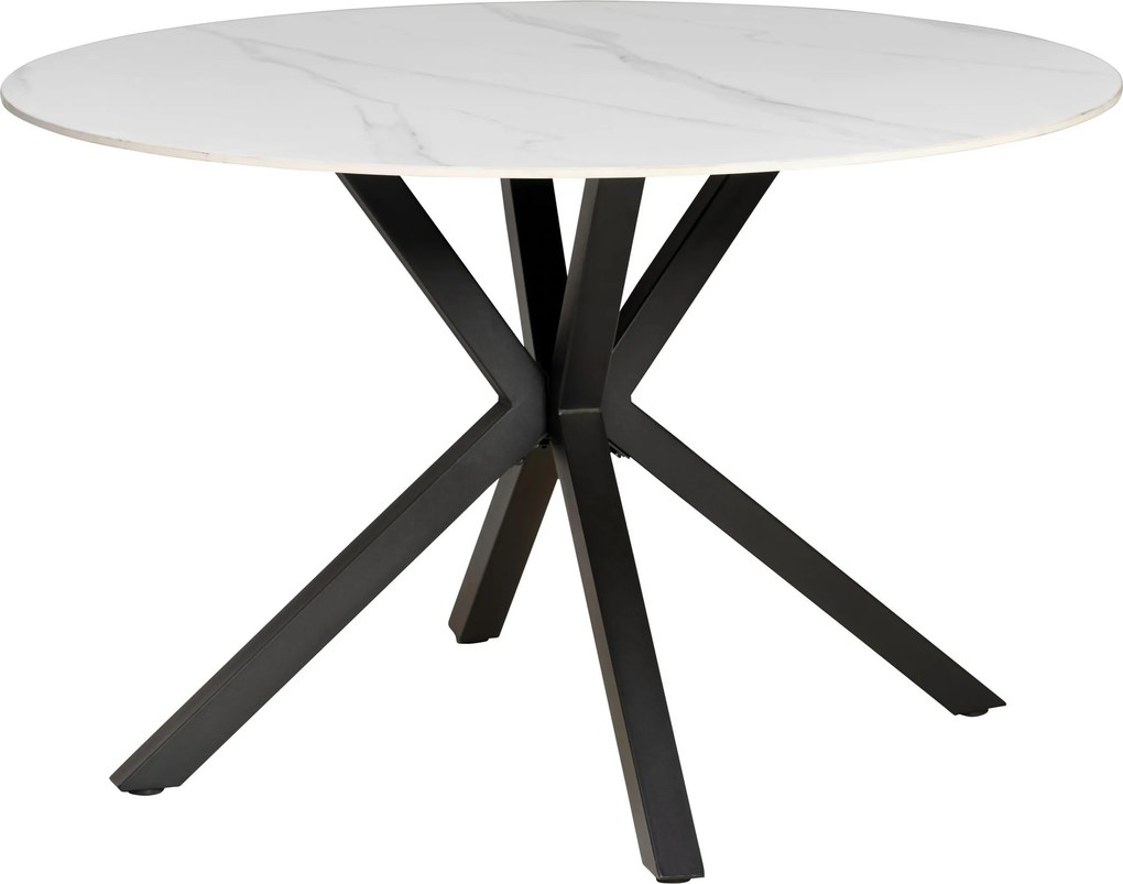 XXXLutz JÍDELNÍ STŮL, bílá, 118/118/76 cm MID.YOU - Jídelní stoly - 000055016501