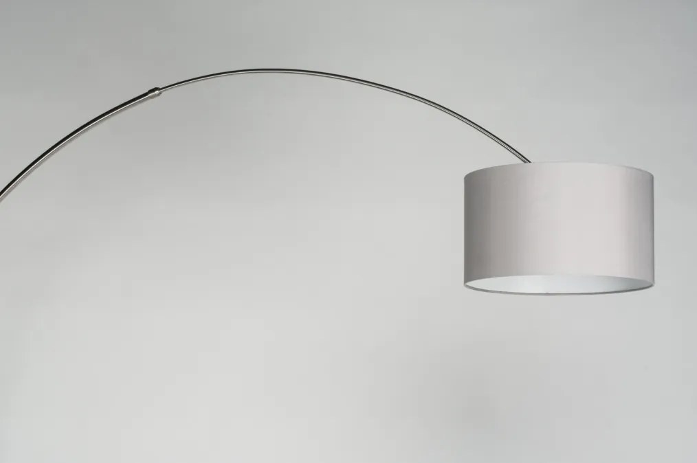 Stojací designová oblouková lampa Adamo Yersey