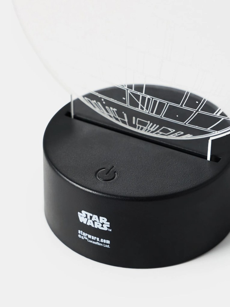 Sinsay - Dětská LED noční lampička ve tvaru Hvězdy smrti Star Wars - clear