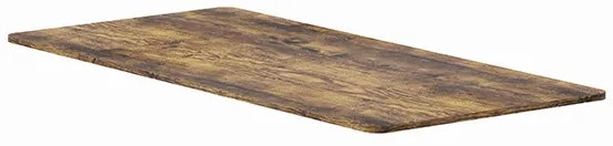 Lama Plus Deska stolu ERGODESK — 160x75x1,8 cm, laminovaná dřevotříska dub rustikal