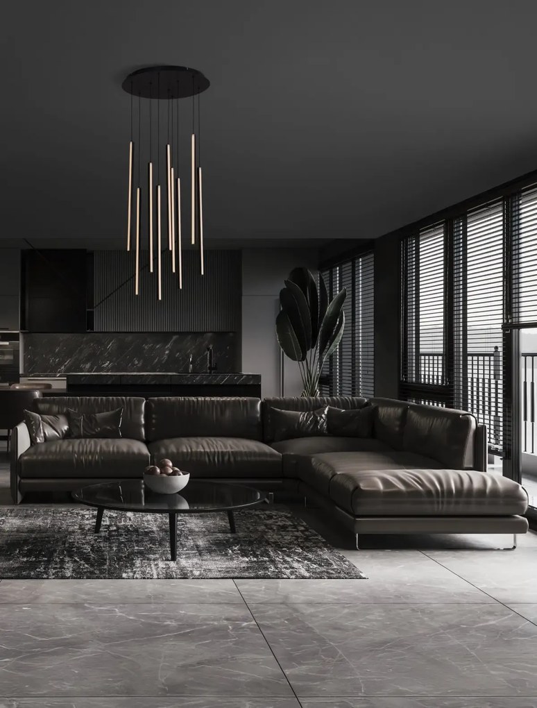Designový lustr Gratta