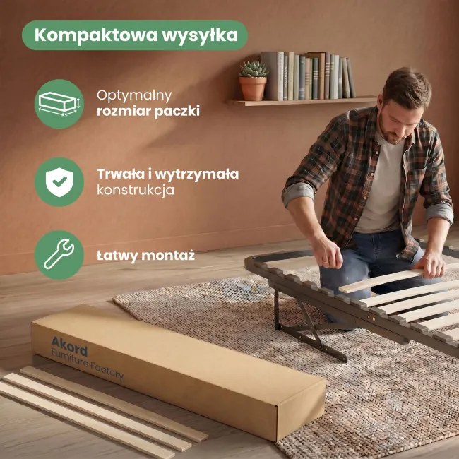 Zvedací kovový rošt do postele PLUS 160x200 cm