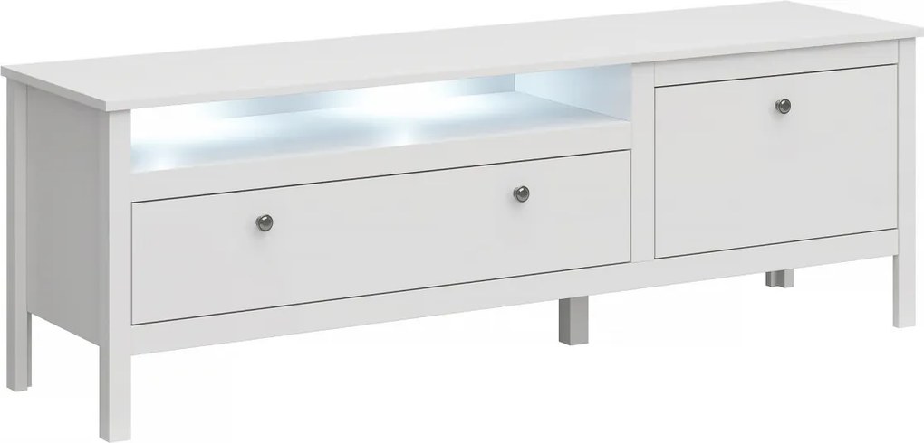 TV stolek 1s1k/160 bílý Ole