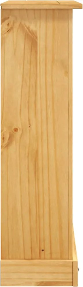 4patrová knihovna mexická borovice Corona 80x29x100 cm 243745