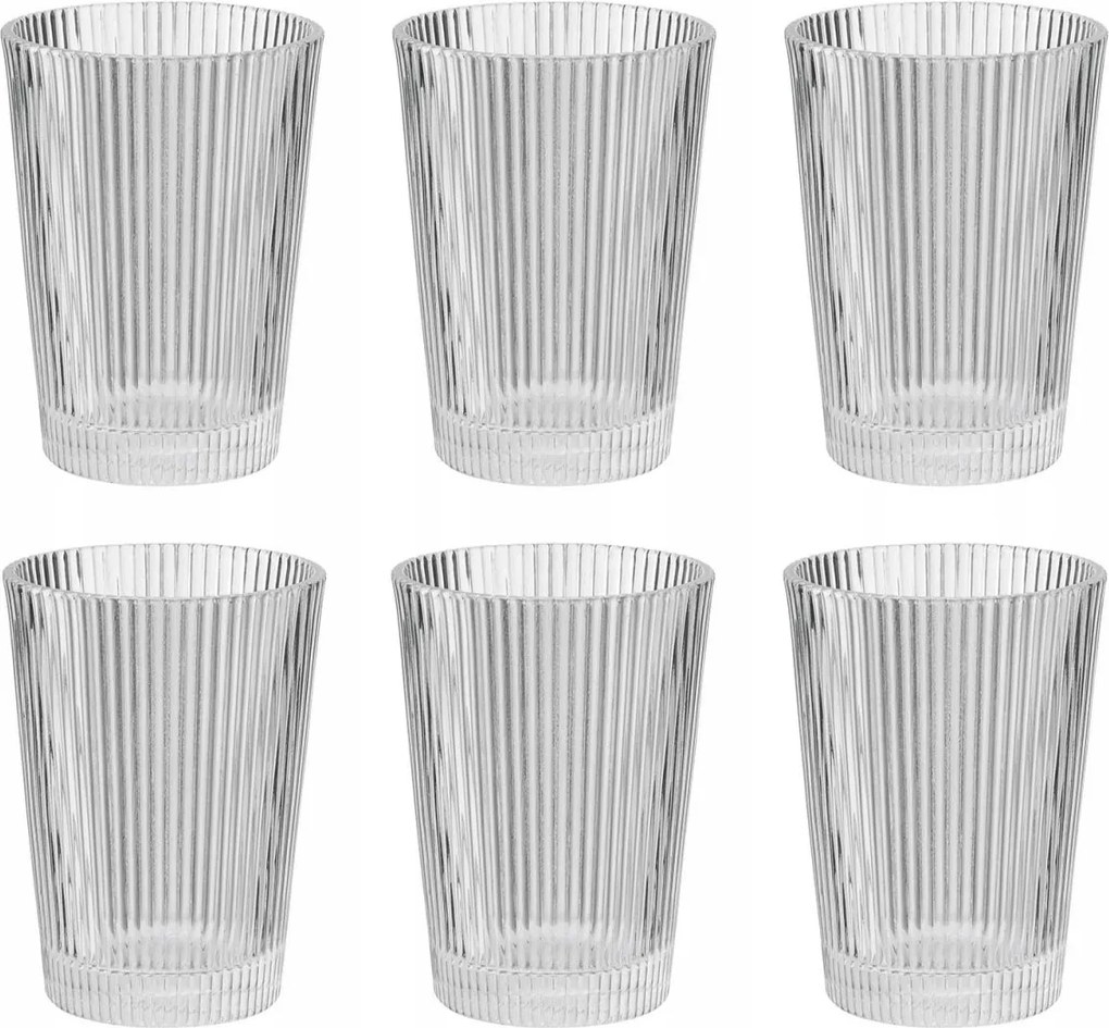 Stelton Pilastro sklenice na nápoje 330 ml 6 Ks
