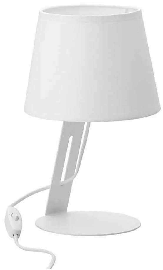 Stolní lampa GRACIA 1xE27/60W/230V bílá
