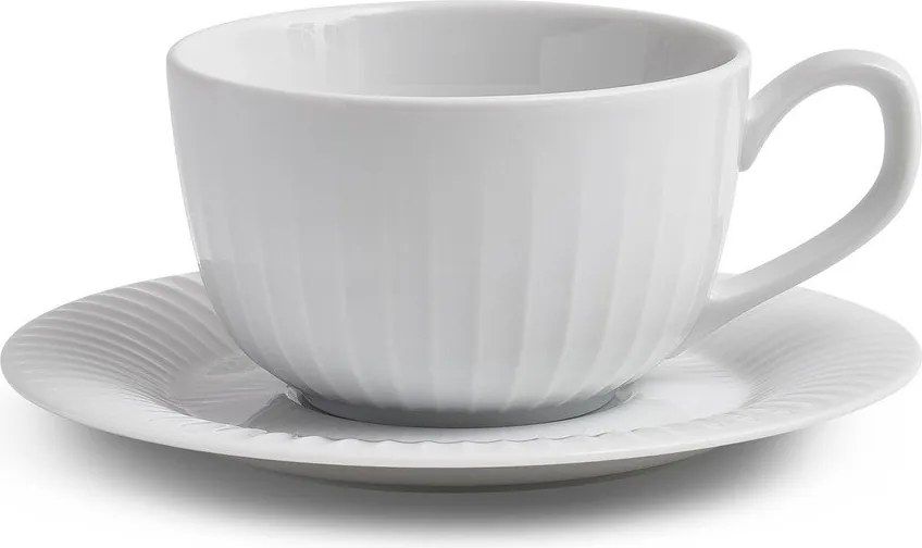 Bílý porcelánový šálek Kähler Design Hammershoi, 250 ml