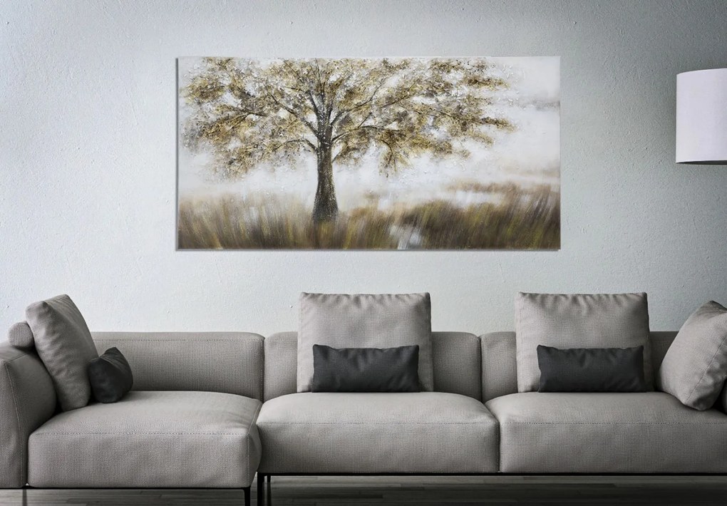 Ručně malovaný obraz Mauro Ferretti Tree A, 140x3,8x70 cm