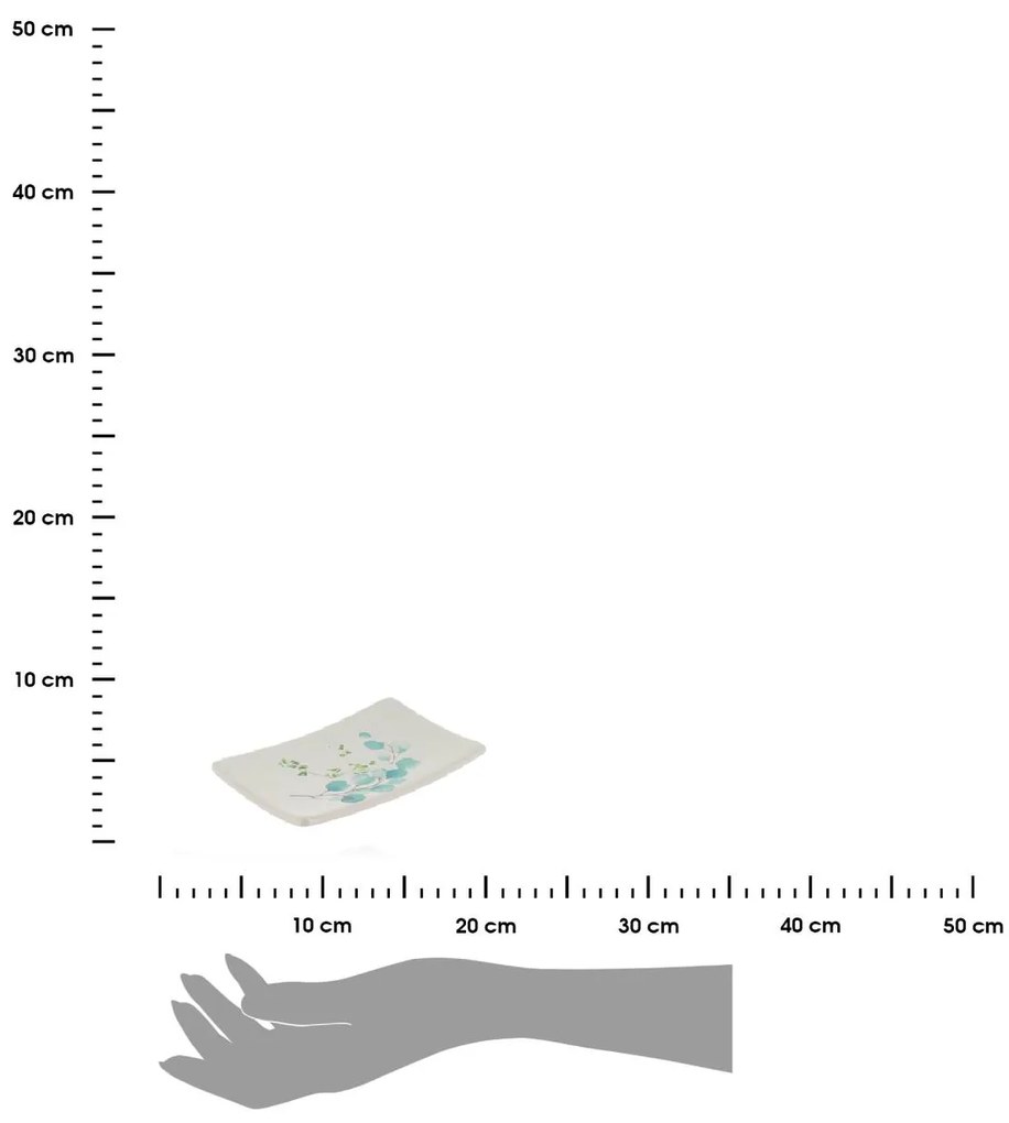 Miska na mýdlo Aquarelle, kombinace barev