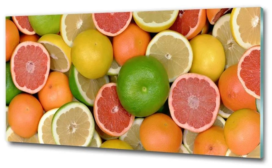 Wallmuralia Fotoobraz na skle Citrusové ovoce 100x50