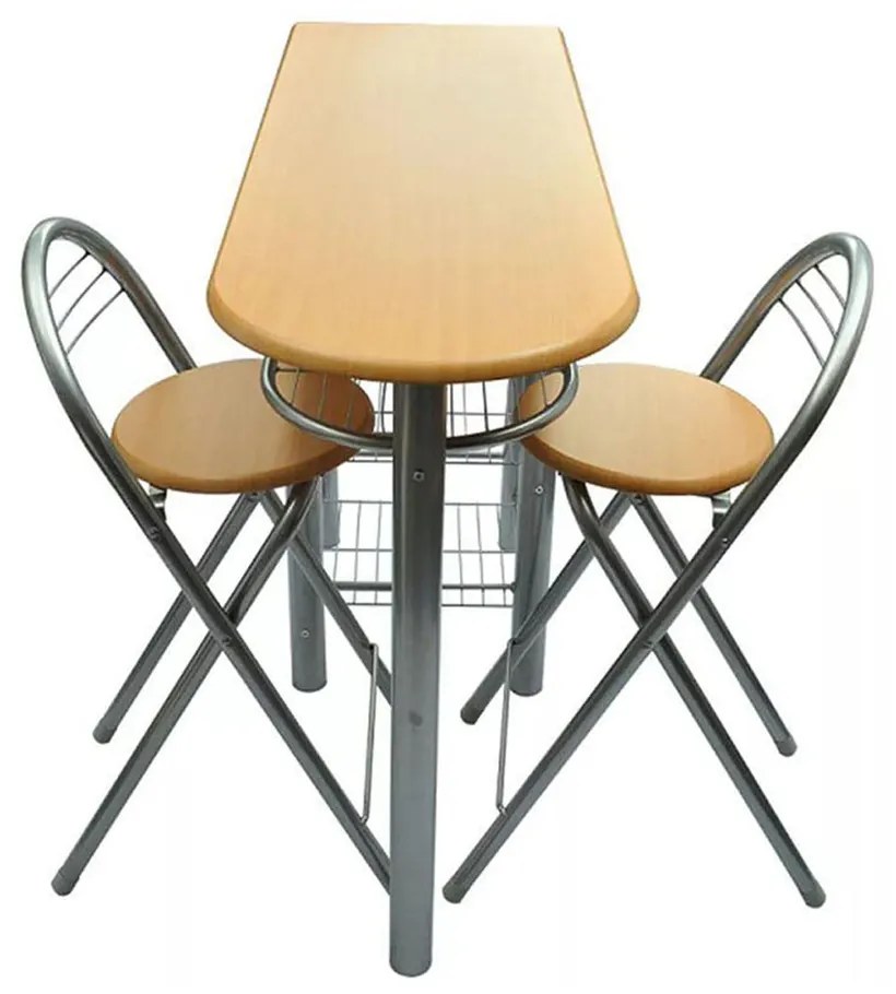 Kuchyňský barový set, stůl+2 židle