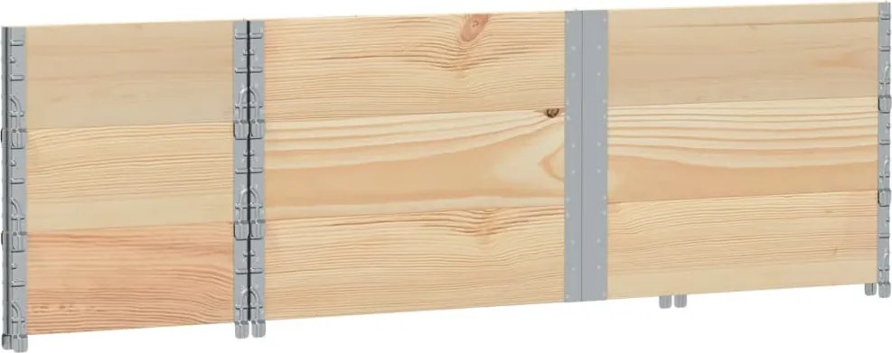 Zahradní truhlík 150 x 50 cm masivní borové dřevo 3295435