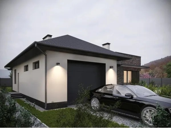 Viking - LED Stm. solární nástěnné svítidlo se senzorem LED/1W/3,7V IP44 4000K