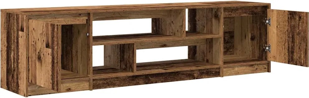 TV skříňka old wood 188,5x41x50 cm kompozitní dřevo 3328424