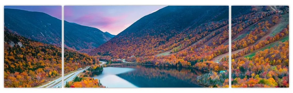 Obraz - White Mountain, New Hampshire, USA (170x50 cm)