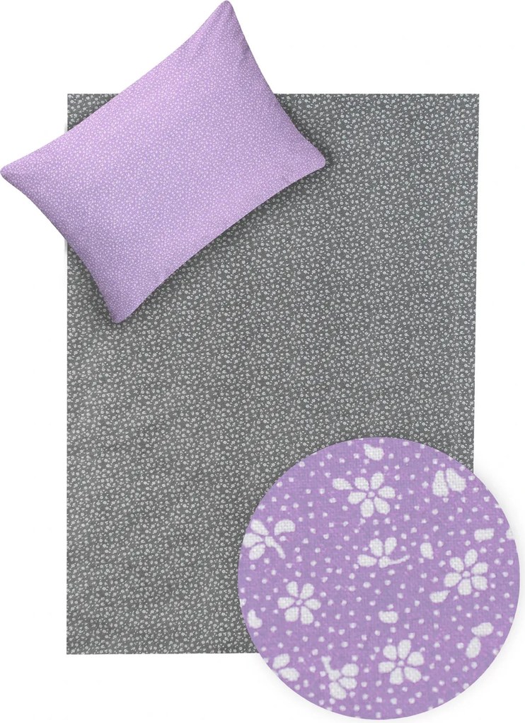 Bavlněné povlečení do postýlky Valinka Velikost: 95 x 130 + 45 x 65
