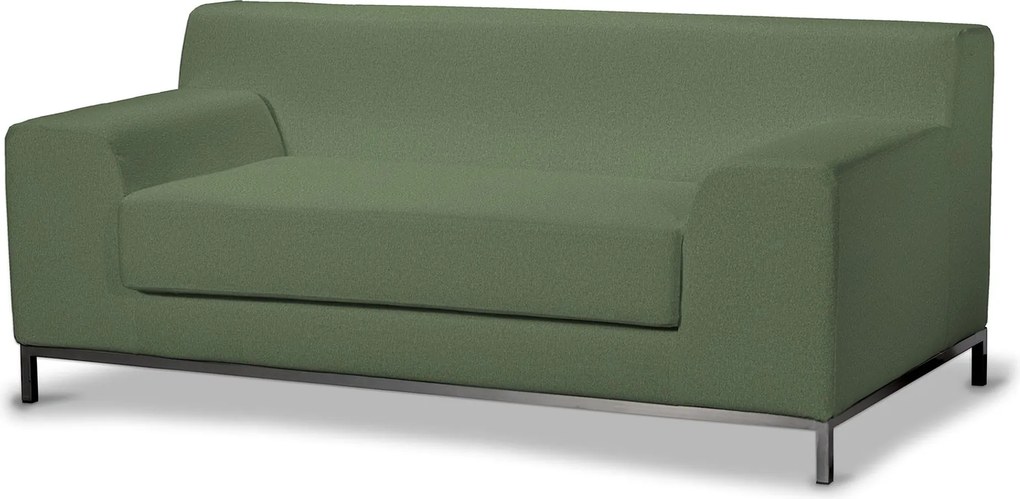 Potah na pohovku IKEA Kramfors 2-místná barva zelená látka pletený vzor