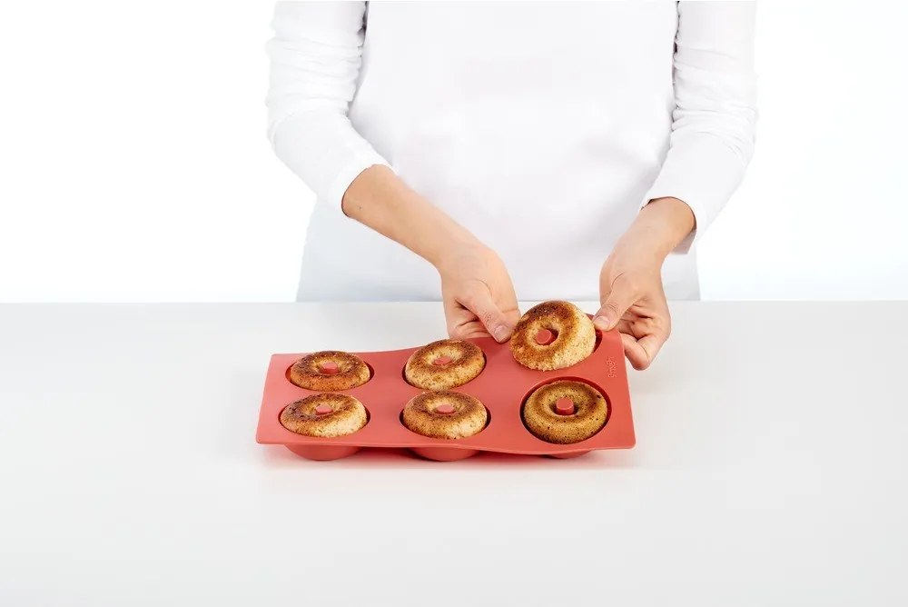 Silikonová forma na pečení donutů 17,5x30,5 cm – Lékué