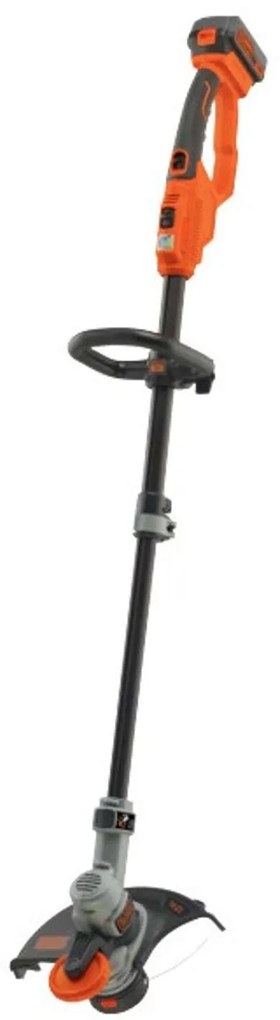 BLACK+DECKER - 18V AKU strunová sekačka, záběr 28 cm, 1x aku 4,0 Ah Li-Ion, nabíječka STC1840PC-QW