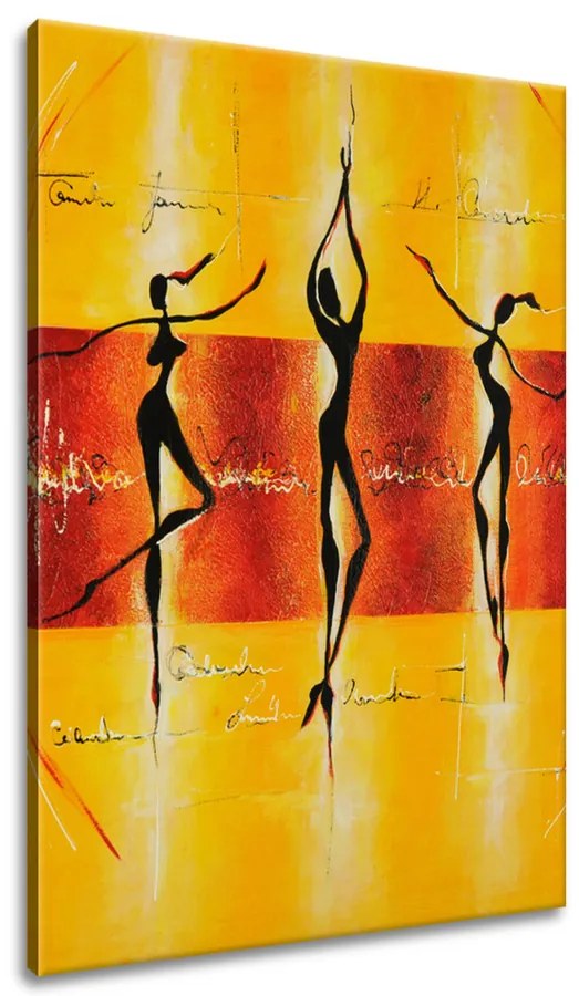 Gario Ručně malovaný obraz Záhadné ženy Rozměry: 120 x 80 cm