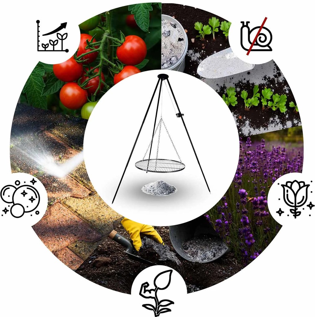 Zahradní ohniště trojnožka Berdsen BD-884
