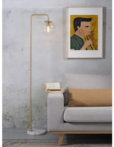 Stojací lampa WARSAW 156  cm iron/glass, gold IT´S ABOUT RoMi 871632