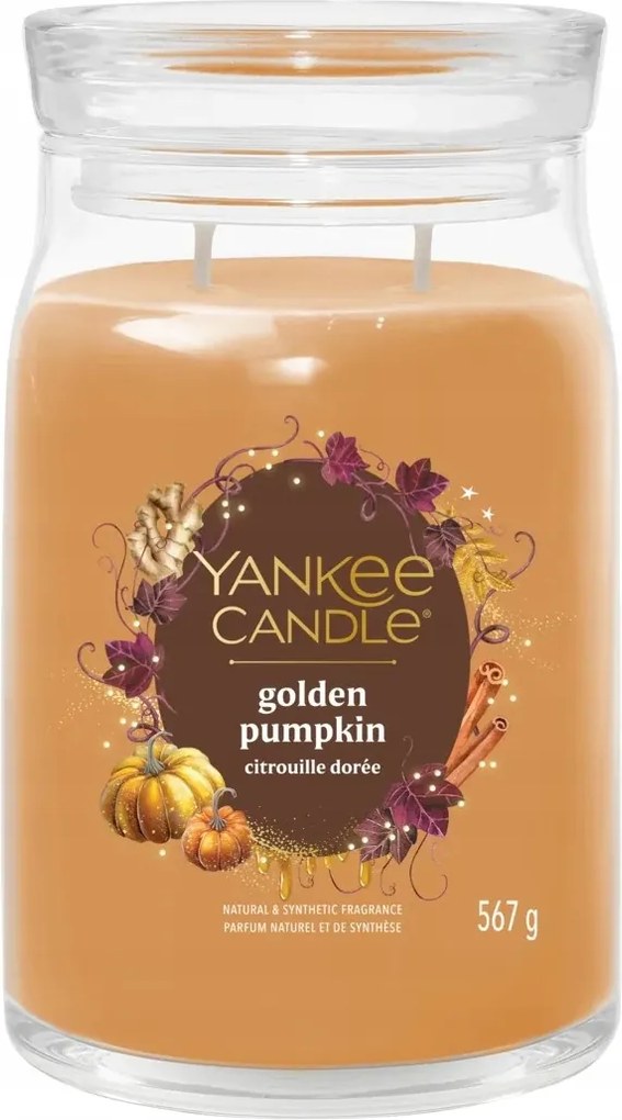 Yankee Candle Velká svíčka Golden Pumpkin