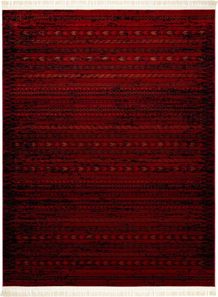 Dywany Łuszczów, Kusový koberec Orient 5820 vínový, 150x230, červená, kancelář