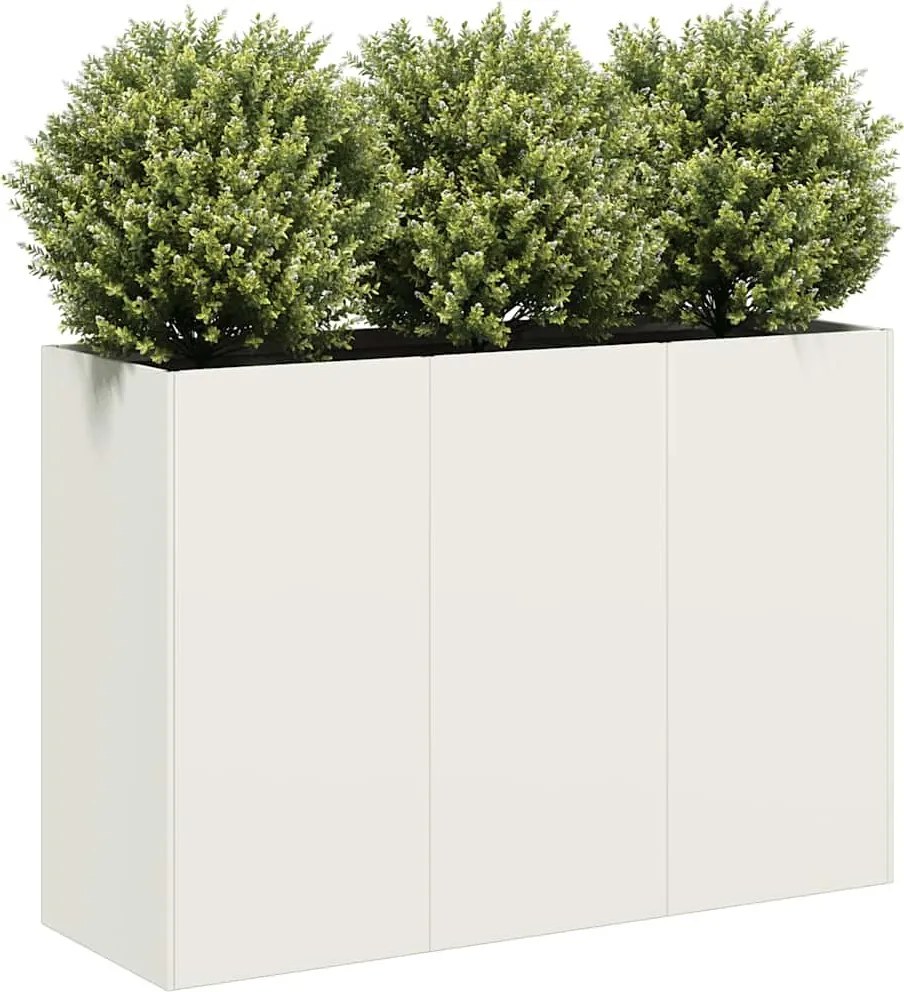 vidaXL Truhlík rezavá 120x40x80 cm [860721] Barva: Bílá