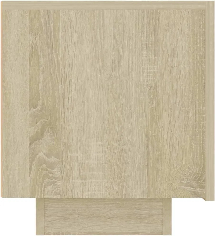Noční stolek dub sonoma 100 x 35 x 40 cm kompozitní dřevo 3082768