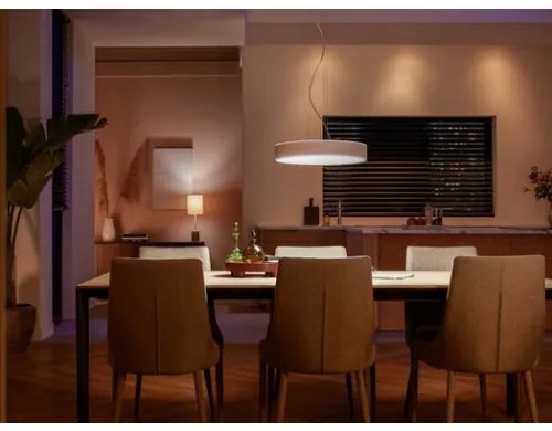 Bluetooth LED závěsné svítidlo Philips Hue Enrave 41162/31/P6 bílá 33,5W 2200-6500K s dálkovým ovladačem