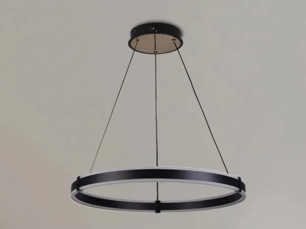 Brilagi-LED Stmívatelný lustr na lanku CIRCLE LED/85W/230V 3000-6500K černá + DO