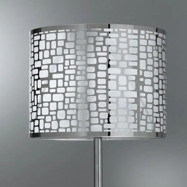 ONLI - Stolní lampa BRUCE 1xE27/15W/230V 52 cm matný chrom