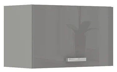 Závěsná skříňka Multiline 50 GU-36 1F, Barva: šedá / krémový lesk