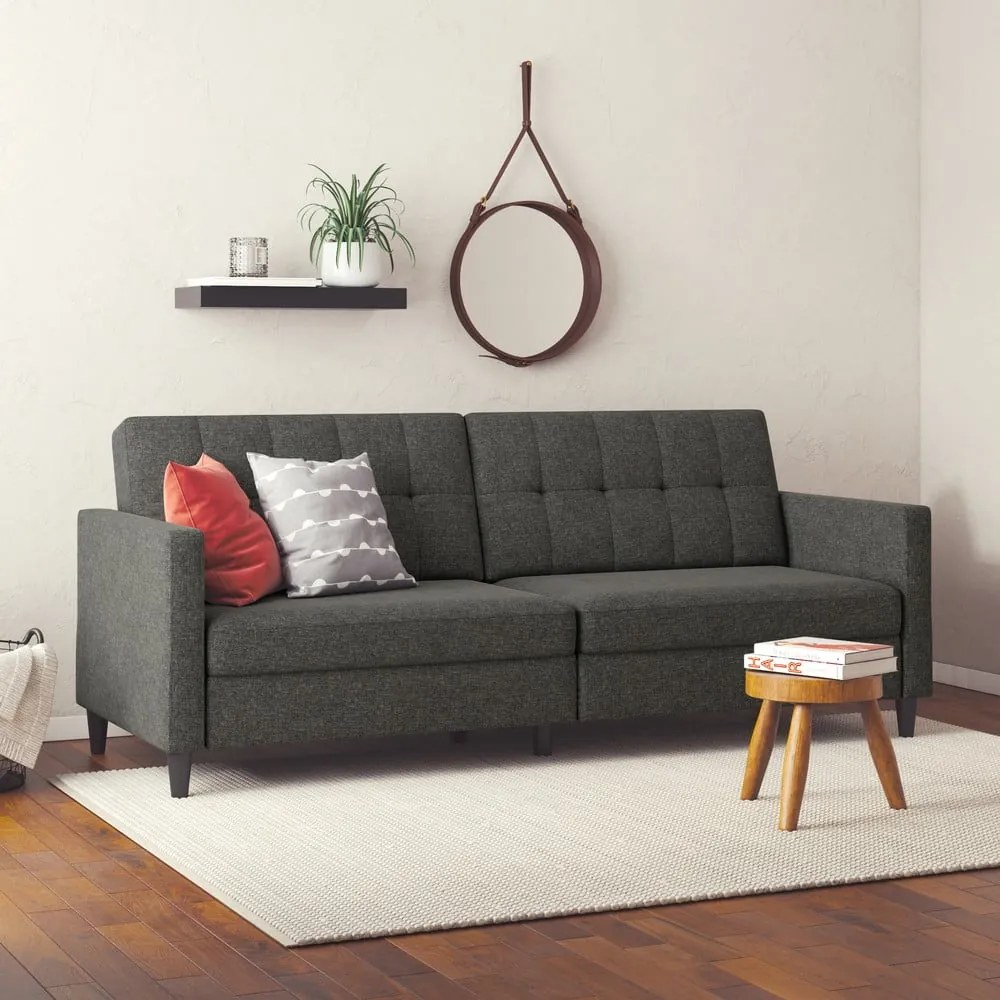 Šedá rozkládací pohovka 82 cm Hartford – Støraa