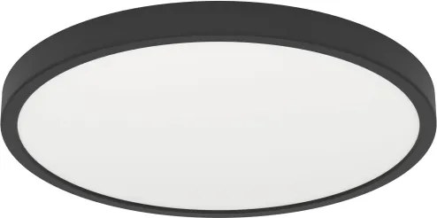 Eglo 901301-LED Str. svítidlo FUEVA LED/17W/230V 2700/4000/6500K pr.38,9cm černá