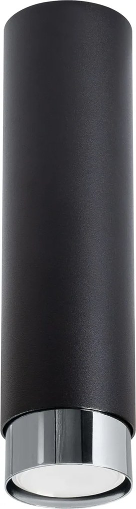 Sollux Lighting Stropní svítidlo NERO 22,5 černé/chromové