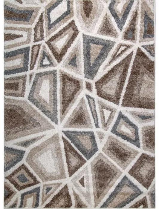 Vopi | Kusový koberec Walton 5797A béžovo-hnědý - 190 x 280 cm