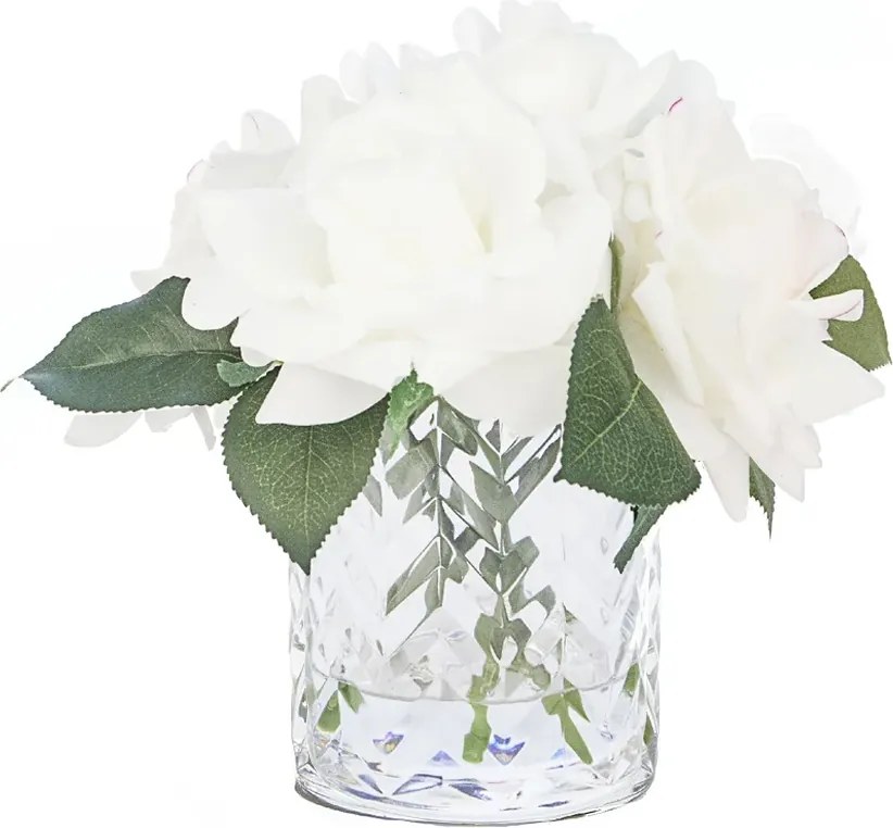 Côte Noire Herringbone kytice 5 parfémovaných růží Blush & White Roses