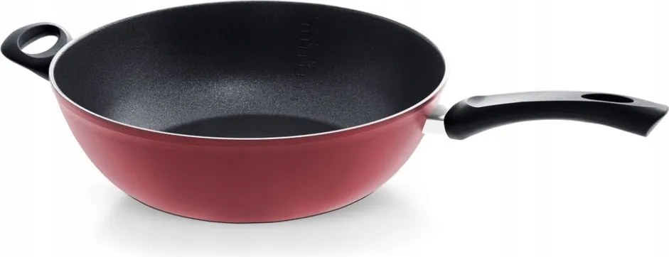 Pánev wok nepřilnavá tradiční červená Fissler Cenit 30 cm K2