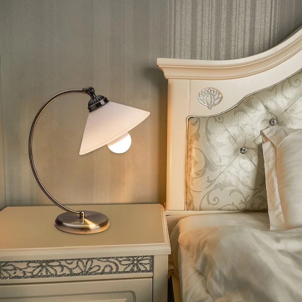 Rabalux Stolní lampička Marian 60W/E27/230V/IP20 - bronz