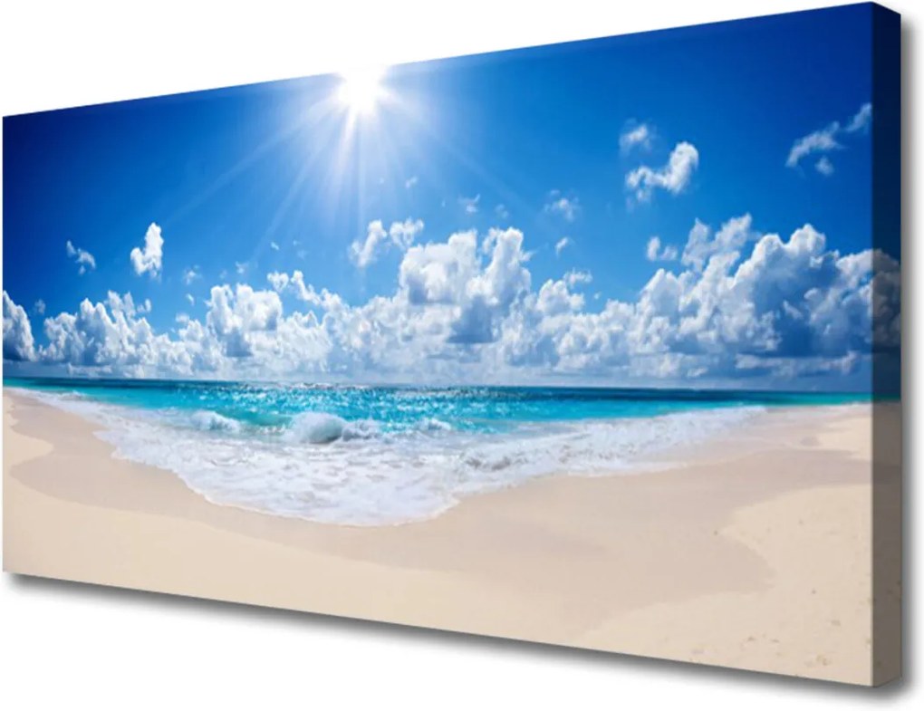 Obraz Canvas Pláž Moře Slunce Krajina