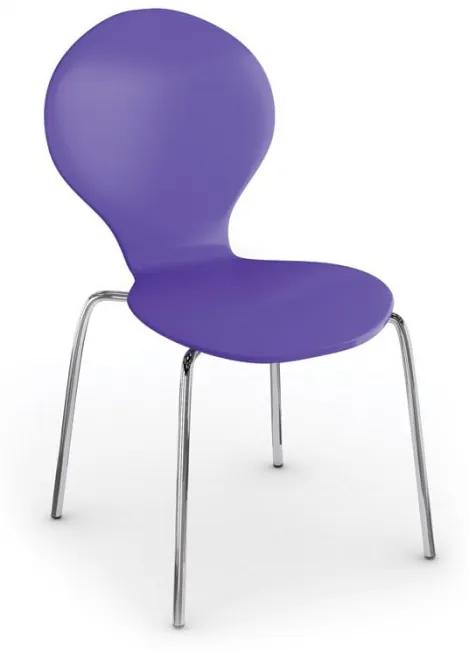 B2B Partner Jídelní židle Candy, fialová