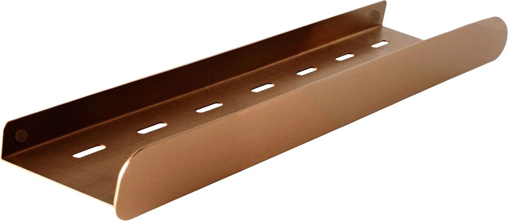 Rea Rea, nástěnná koupelnová police, SF03, 45cm, měděná matná, REA-08565