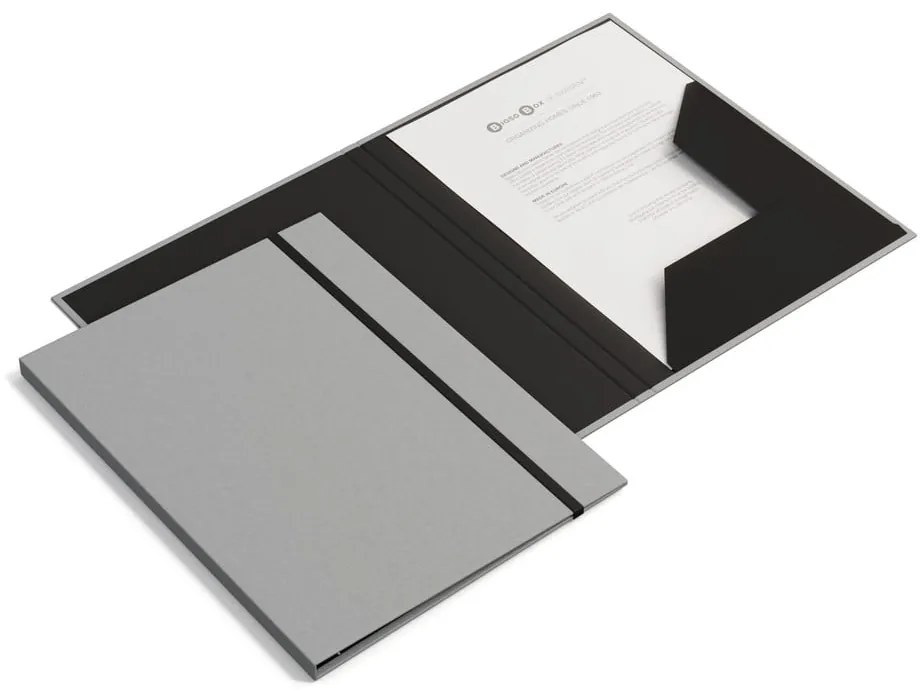 Kartonový organizér na dokumenty Paulina Paper Laminate A4 – Bigso