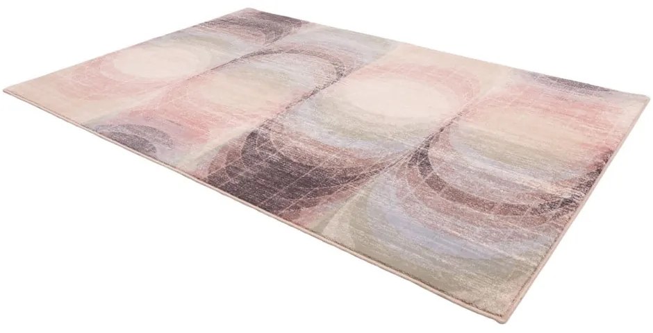 Světle růžový vlněný koberec 200x300 cm Kaola – Agnella
