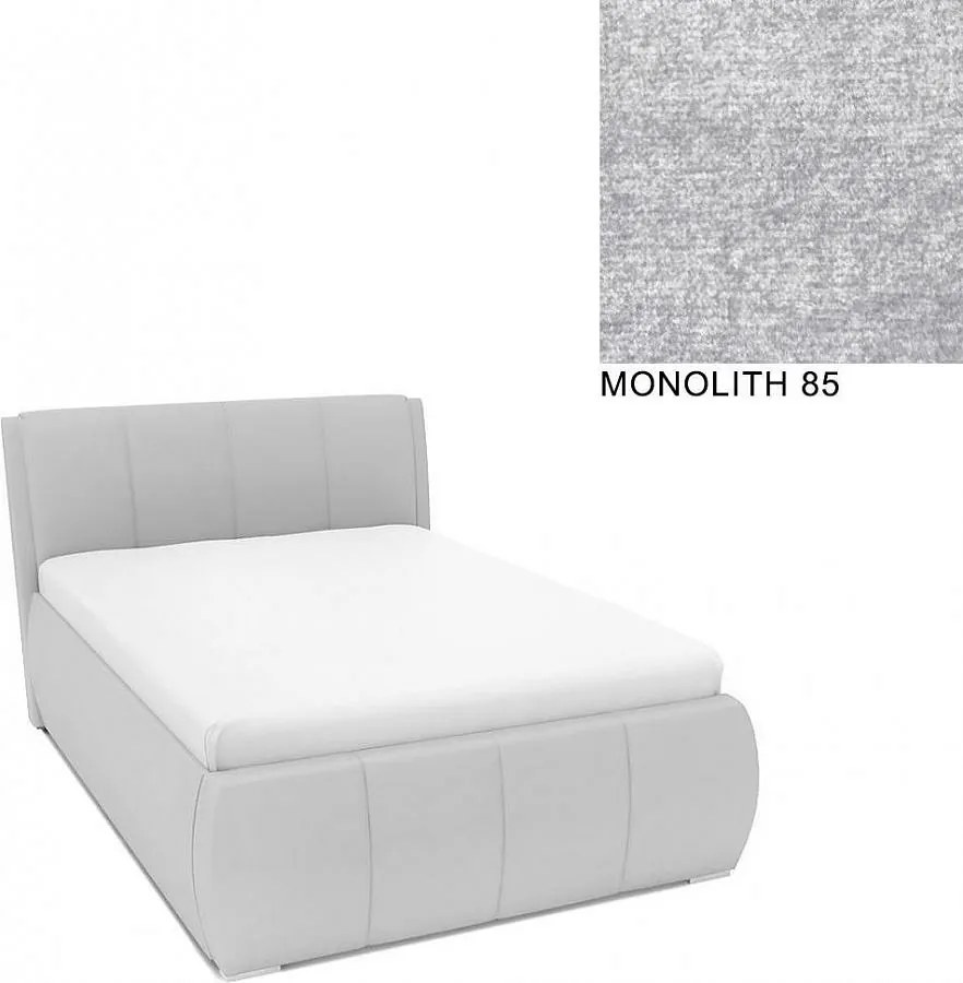 Dřevona - Elitte Čalouněná postel AVA EAMON UP s úložný prostorem, 140x200, MONOLITH 85