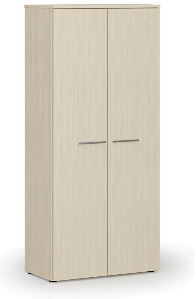 Šatní skříň s výsuvem PRIMO WOOD, 800 x 420 x 1781 mm, bříza