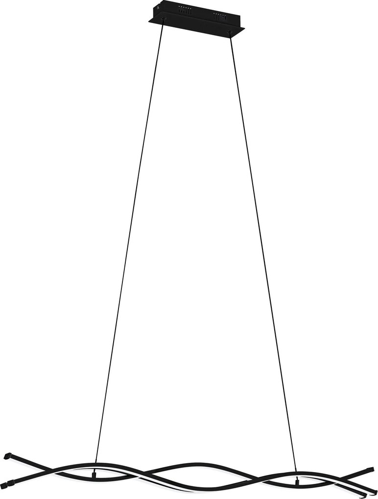 XXXLutz ZÁVĚSNÉ LED SVÍTIDLO, 98,5/80/120 cm Eglo - Závěsná LED svítidla - 003348212301